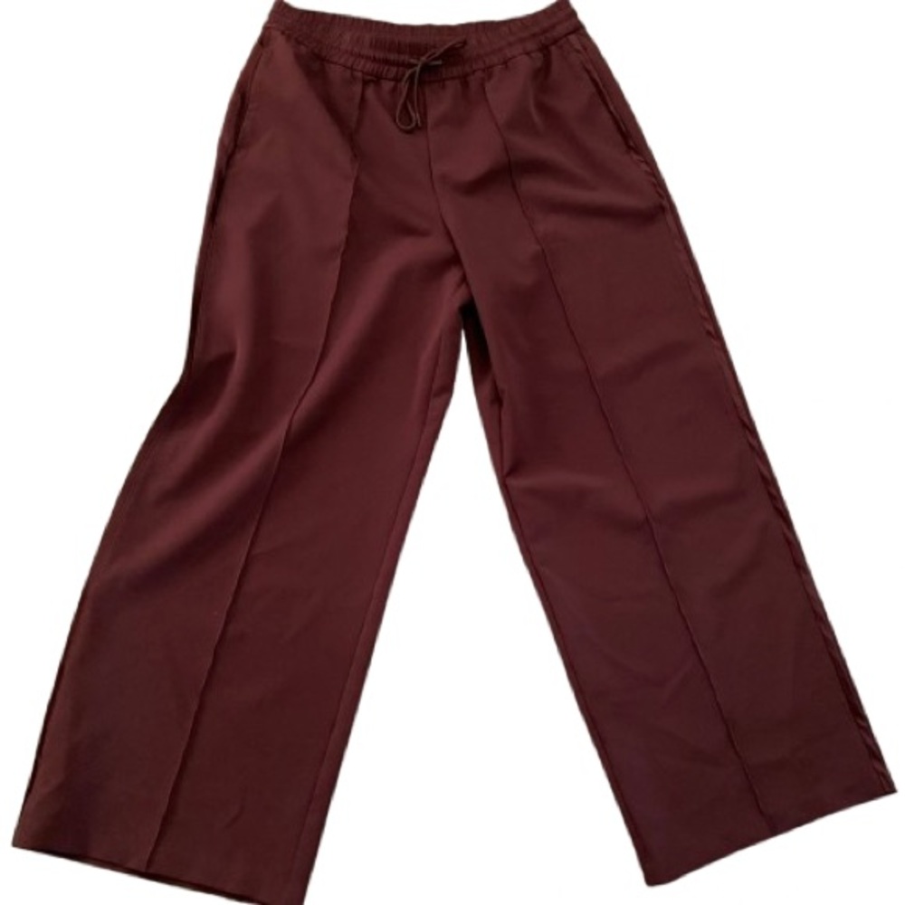 Athleta Endeavor High Rise Relaxed Pants In Cherrywoo… - Gem